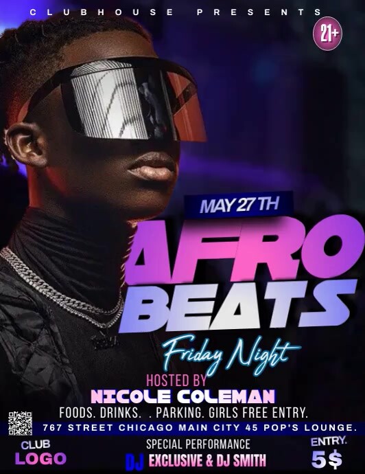 Bar flyers Template | PosterMyWall