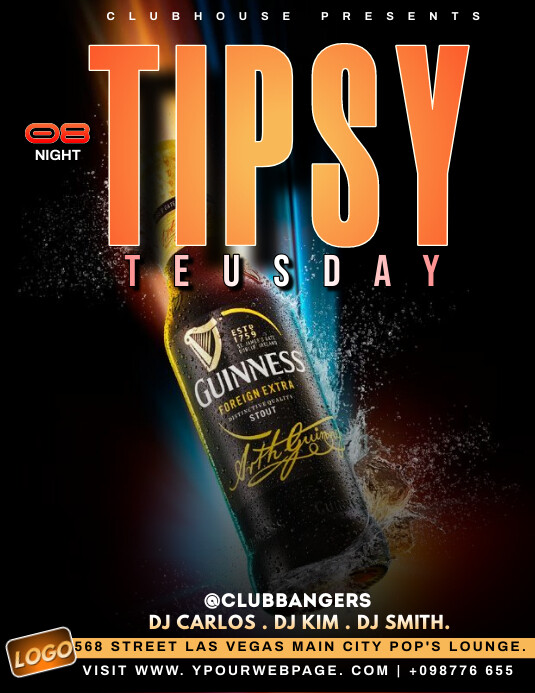 Plantilla de bar flyers | PosterMyWall