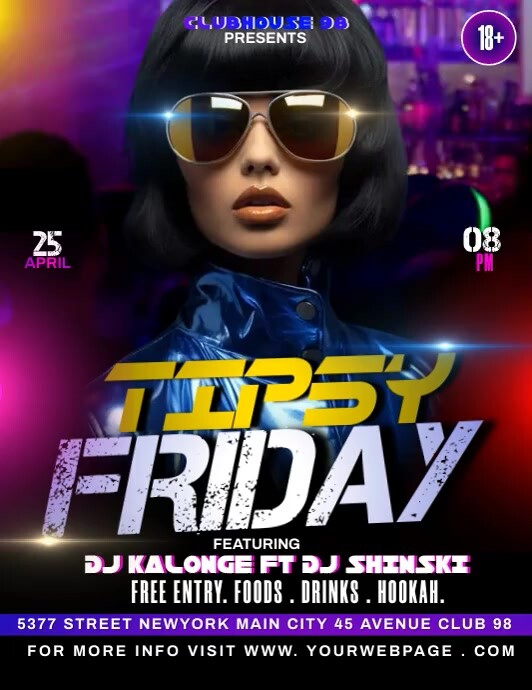 Bar flyers Template | PosterMyWall