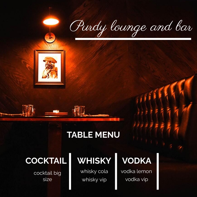 bar flyers Template | PosterMyWall