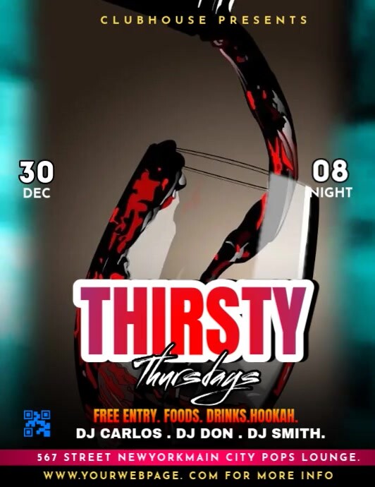 bar flyers Template | PosterMyWall