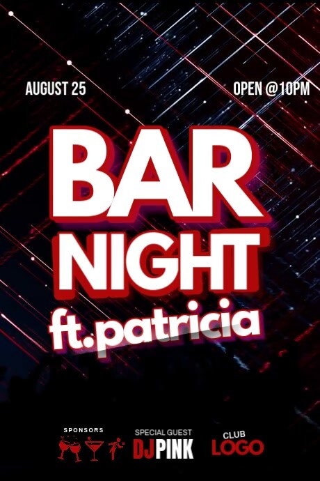 Copy of Bar Night Party | PosterMyWall