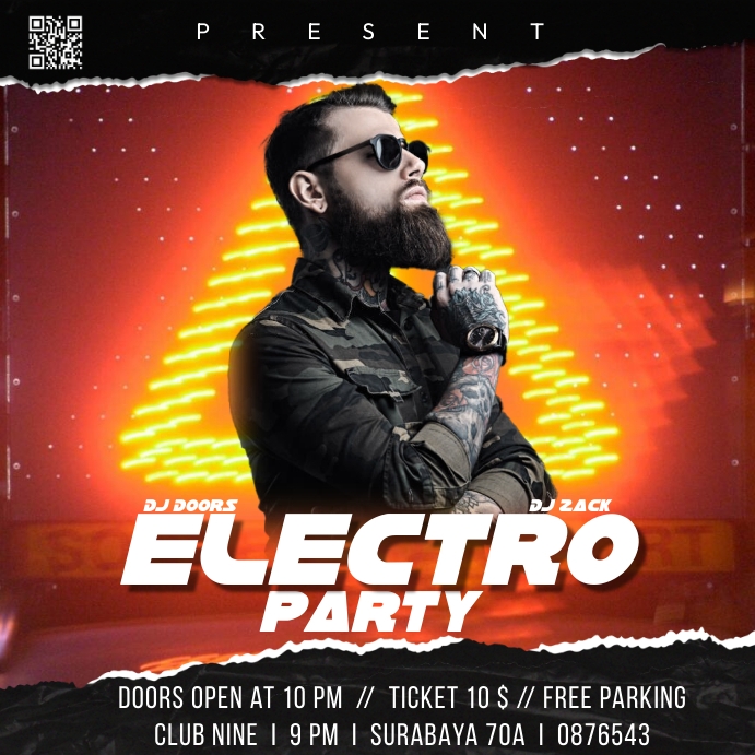 Bar Night Party Template | PosterMyWall