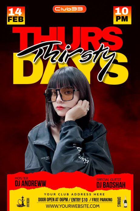 bar party Template | PosterMyWall