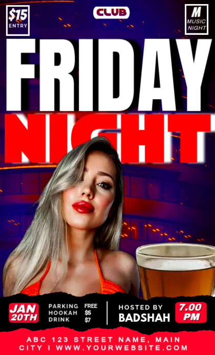 bar party Template | PosterMyWall