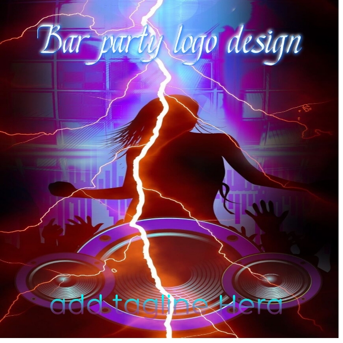 Bar party logo design Template | PosterMyWall