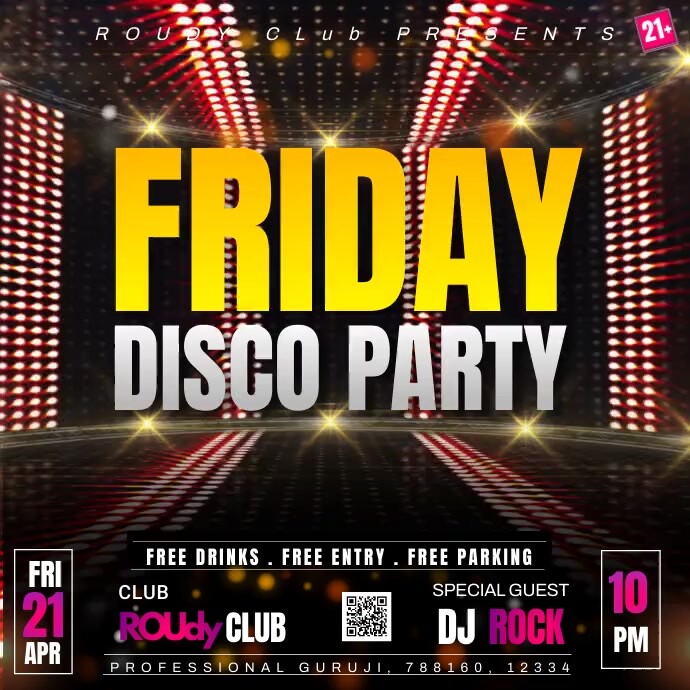 bar party poster Templat | PosterMyWall