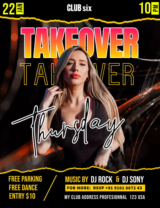 bar party poster Template | PosterMyWall