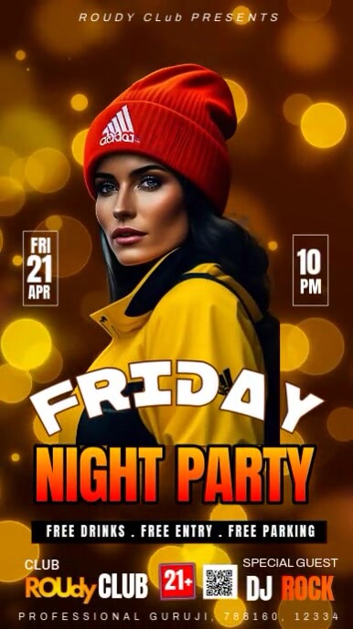 bar party poster Template | PosterMyWall