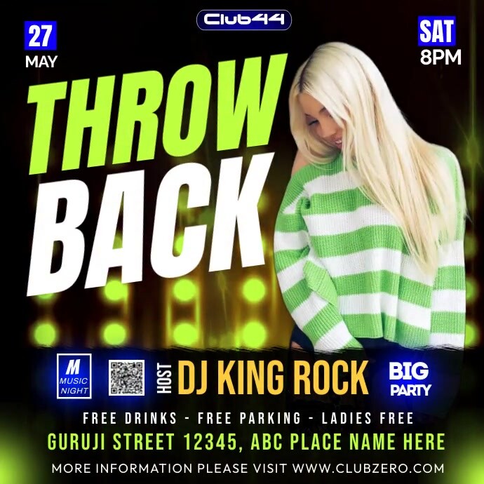 Plantilla de bar party poster | PosterMyWall