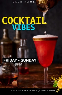 Bar poster Template | PosterMyWall
