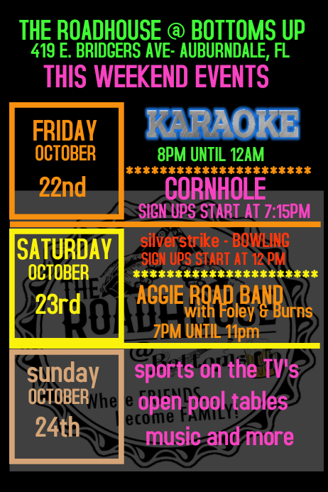 BAR POSTER Template | PosterMyWall