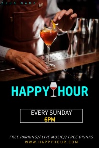 Grand opening Bar Poster Template | PosterMyWall