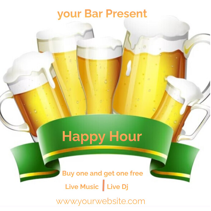 Bar Promotion Template | PosterMyWall