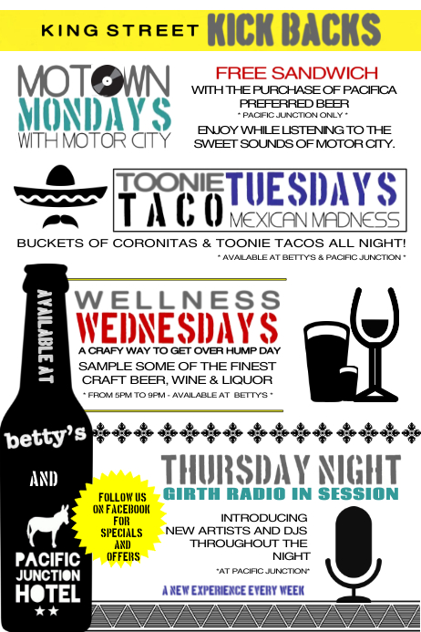 Bar Promotion Template | PosterMyWall