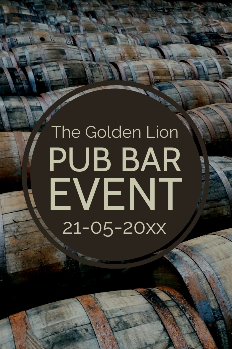 Bar Pub Event Ad Poster Template | PosterMyWall