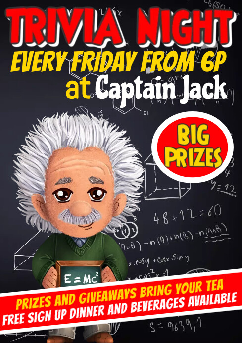 Bar Pub Quiz Trivia Night Template | PosterMyWall