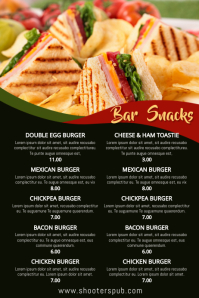 Create A Free Bar Menu | PosterMyWall