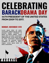 Barack Obama Day Template | PosterMyWall
