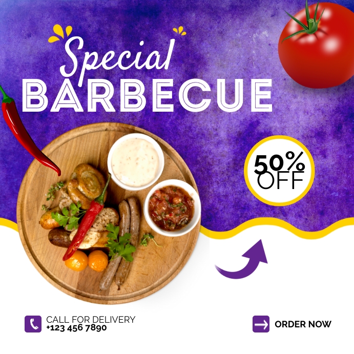 Barbecue Template | PosterMyWall