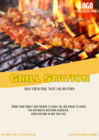 Barbecue template | PosterMyWall