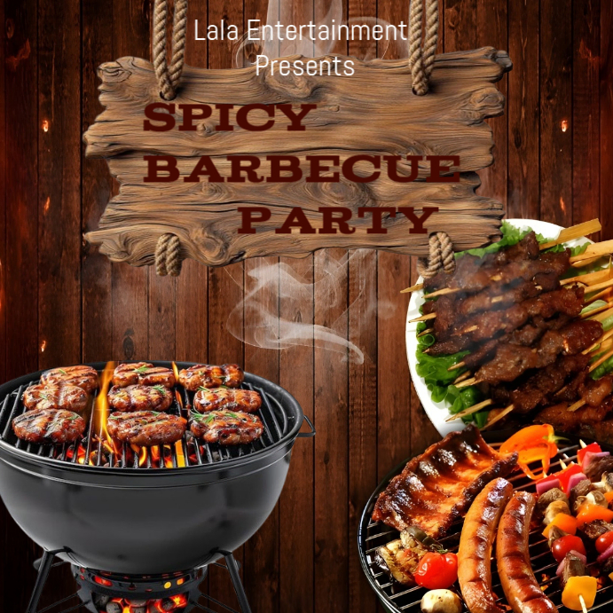 Barbecue Template | PosterMyWall