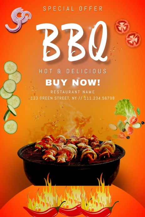 barbecue Template | PosterMyWall