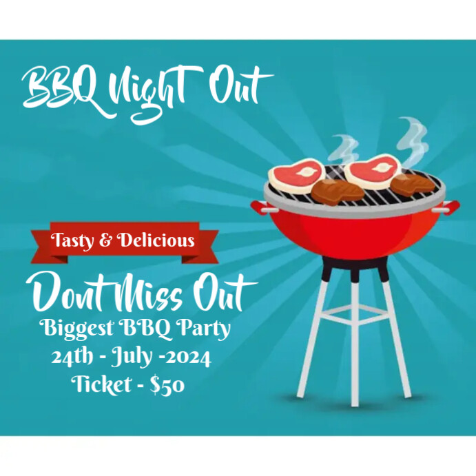 barbecue Template | PosterMyWall