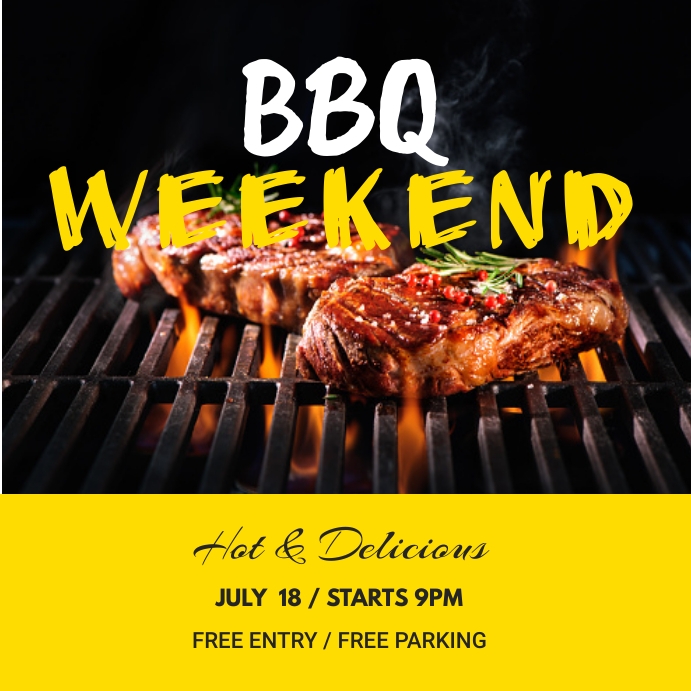 barbecue Template | PosterMyWall