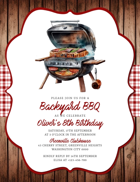 Barbecue Template | PosterMyWall