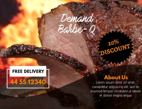 Barbecue Ad Template | PosterMyWall