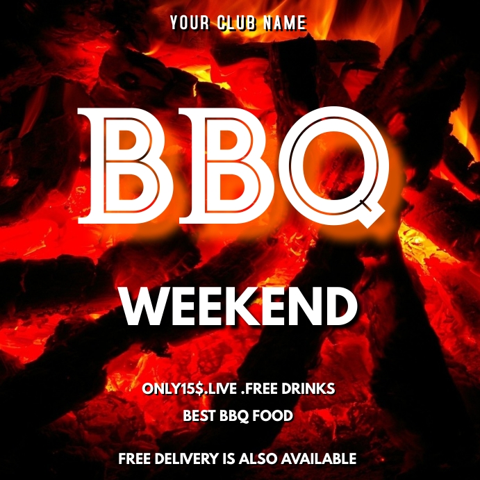 Barbecue flyer template | PosterMyWall