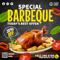 Barbecue Ads Template | PosterMyWall