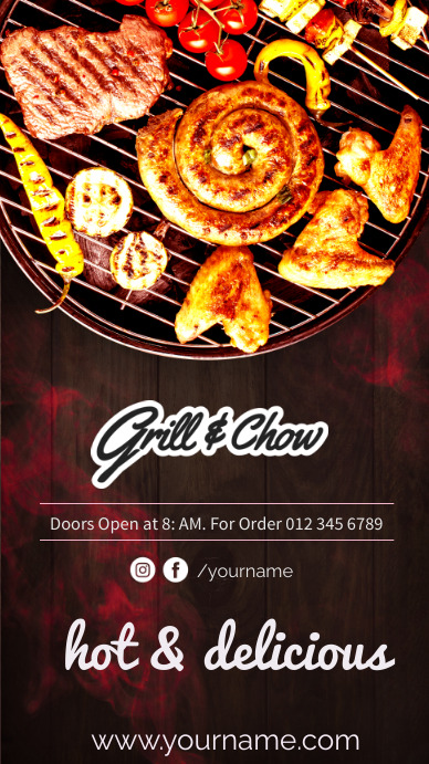 Barbecue Instagram Post Template | PosterMyWall