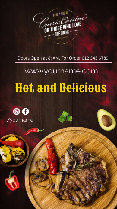 Barbecue Instagram Post Template | PosterMyWall