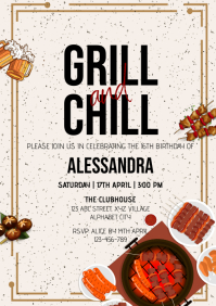 Braai Invitation Template | PosterMyWall