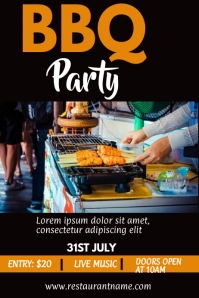 BARBECUE POSTER TEMPLATE | PosterMyWall