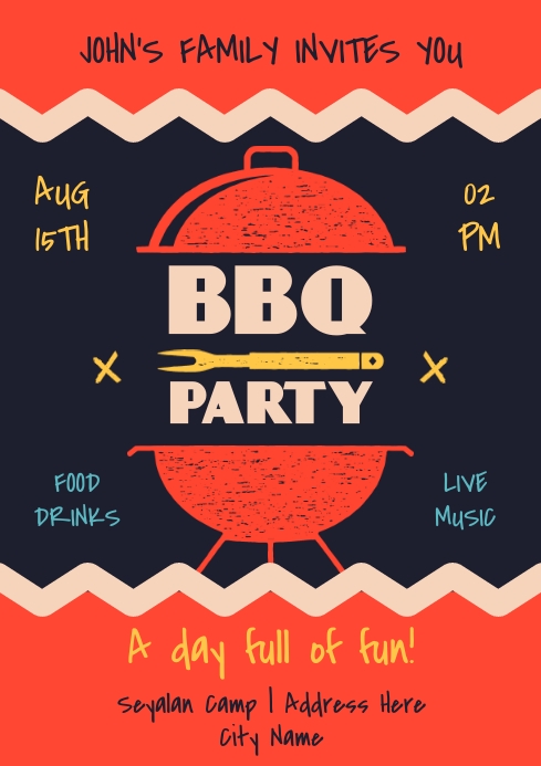 barbecue template | PosterMyWall