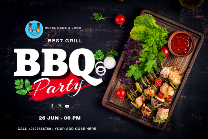 barbeque Template | PosterMyWall
