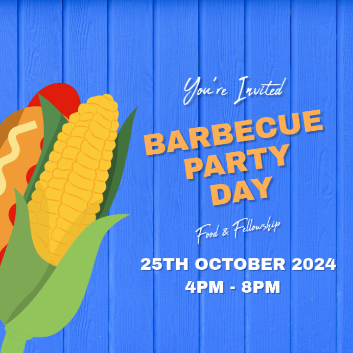 Barbeque Party Instagram Post Template | PosterMyWall