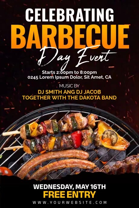 Barbeque Template | PosterMyWall