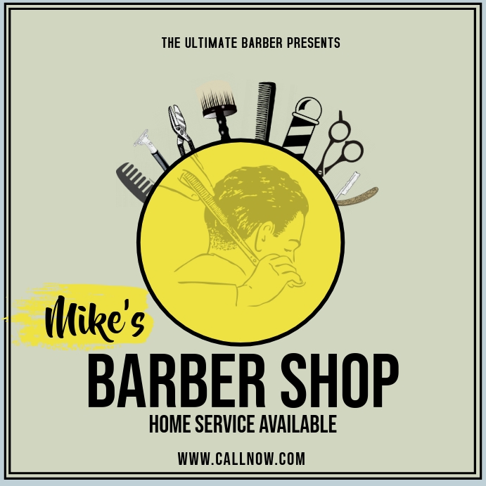 Barber Instagram Post Template | PosterMyWall