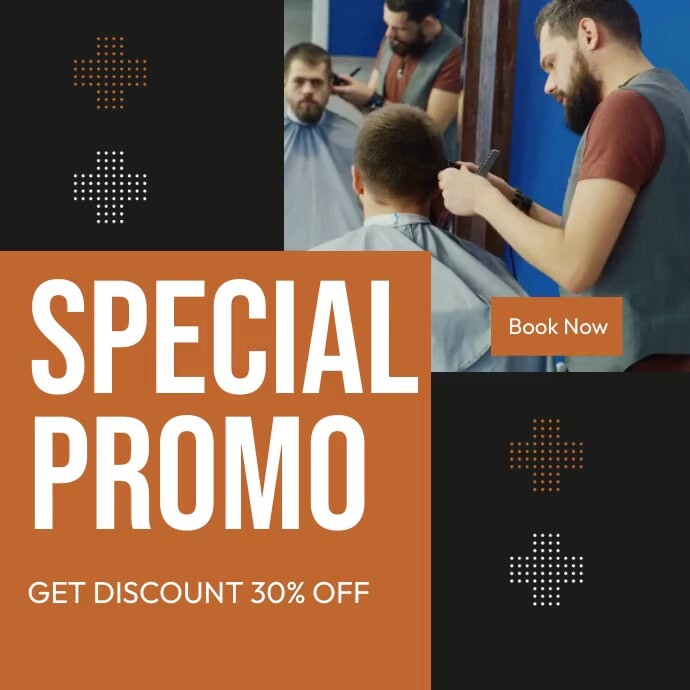 Barber Promo Template | PosterMyWall
