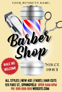 1,730+ man's hair cut Customizable Design Templates | PosterMyWall