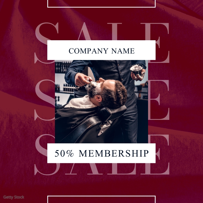 barbershop advertisement elegant Template | PosterMyWall