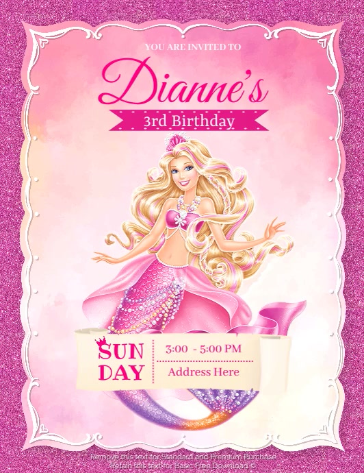 Copy of Barbie | PosterMyWall