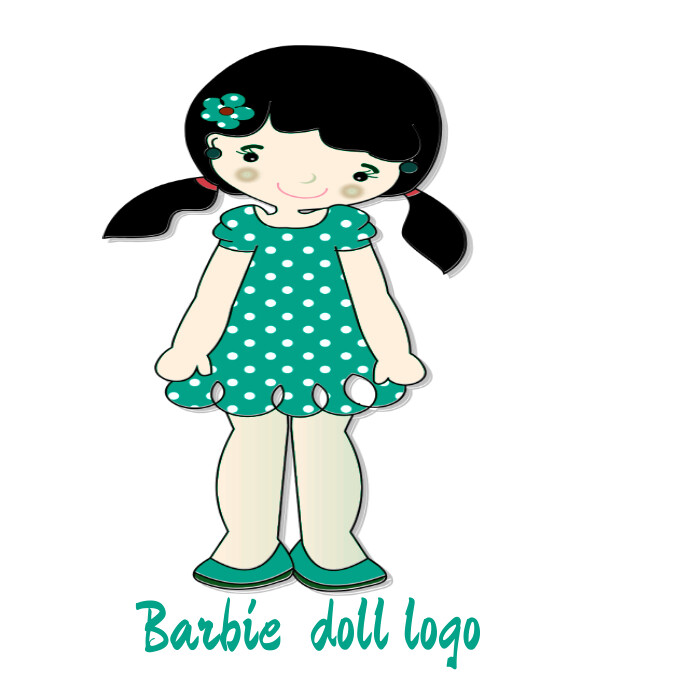 Barbie doll logo Template | PosterMyWall