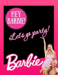 Barbie Template | PosterMyWall