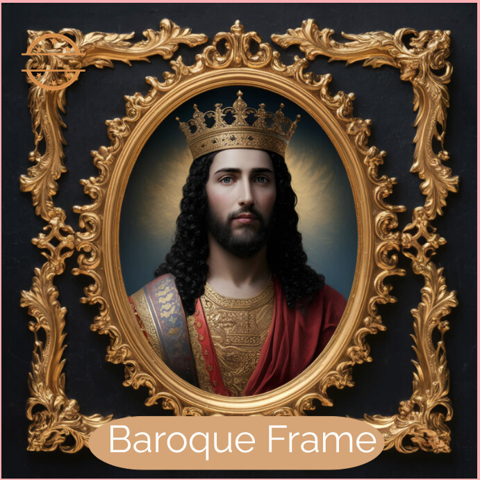 Baroque Frame Template | PosterMyWall