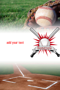 Baseball Camp Template | PosterMyWall